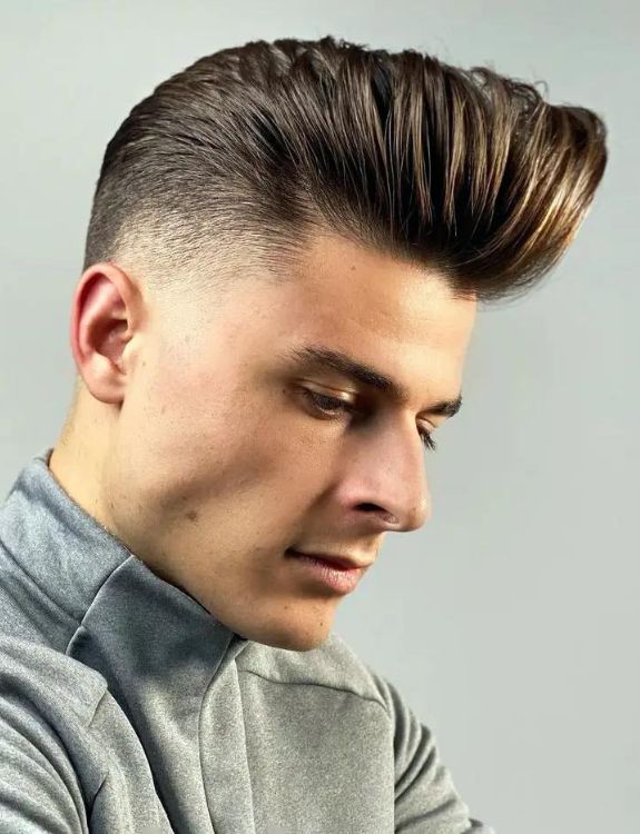 Pompadour Perfection: 30 Men's Hairstyles for Ultimate Charm